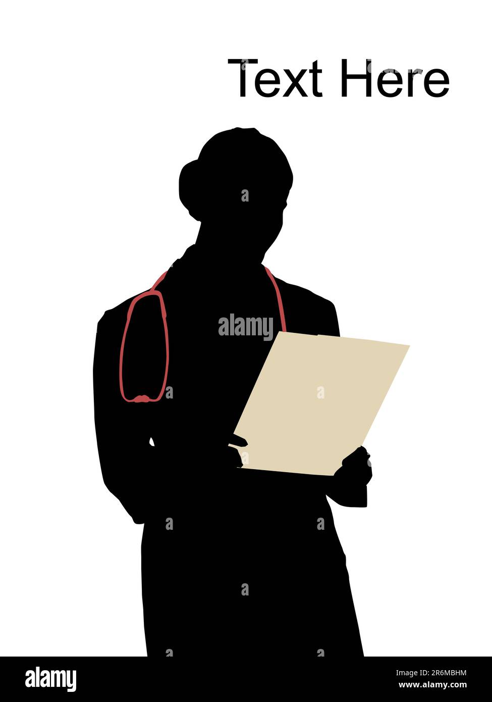 Doctor examine woman Stock Vector Images - Alamy