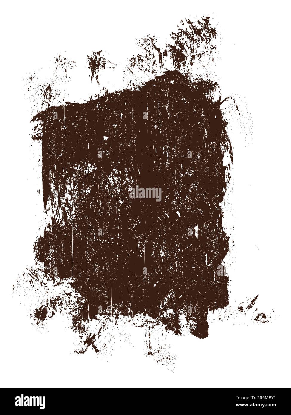 Grunge elements - Large Grunge Square 8 - Highly Detailed vector grunge ...