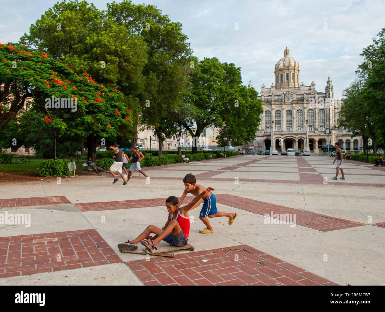 Cuba children scooter hi-res stock photography and images - Alamy