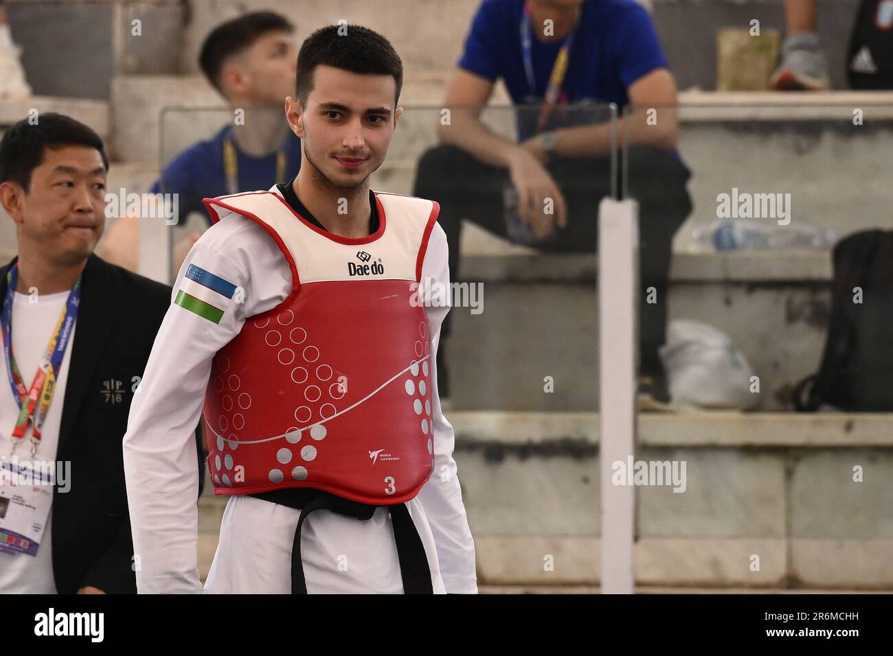 Marko GOLUBIC (CRO) vs Ulugbek RASHITOV (UZB) during Semi Finals round ...