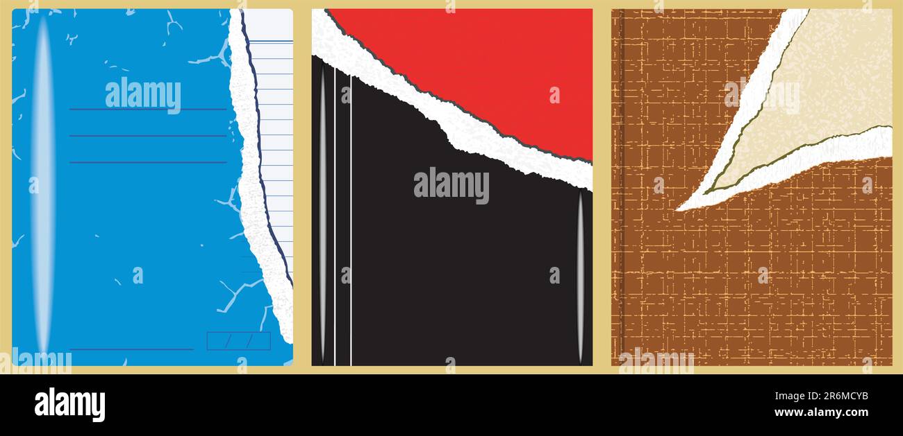 Plain book cover Stock Vector Images - Alamy