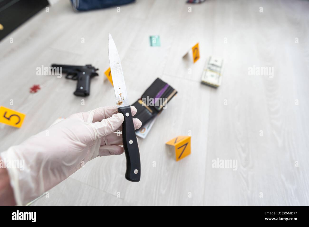 Crime scene investigation - collecting evidence from the crime scene ...