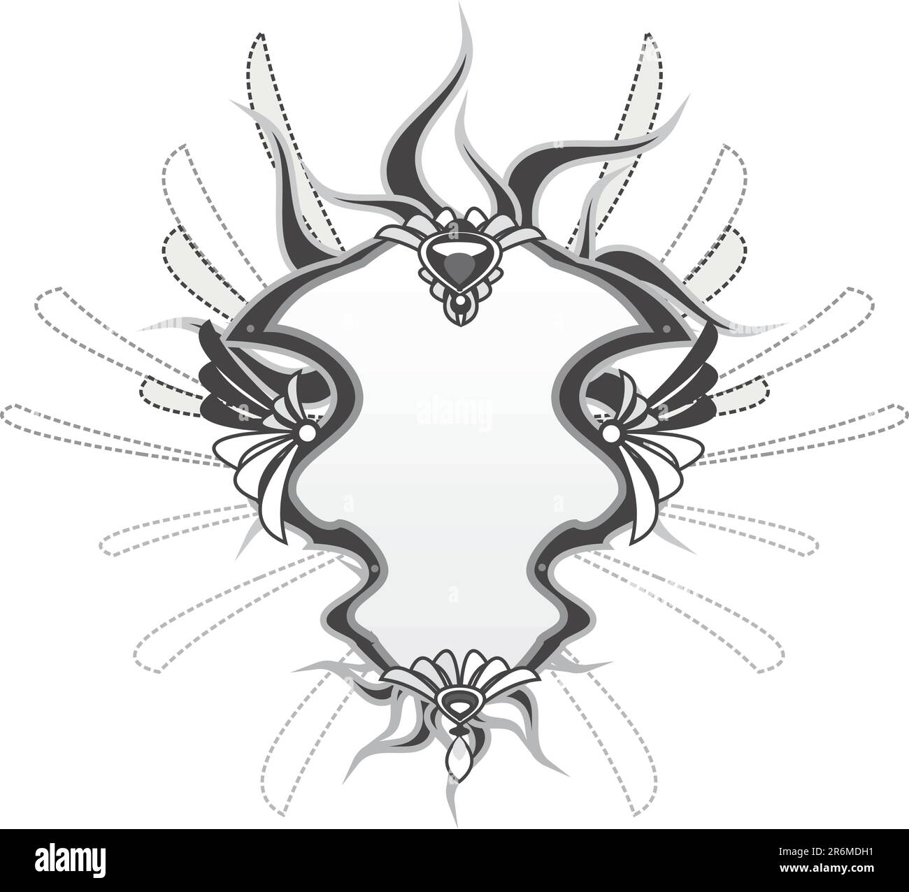 Ornate mirror drawing hi-res stock photography and images - Alamy