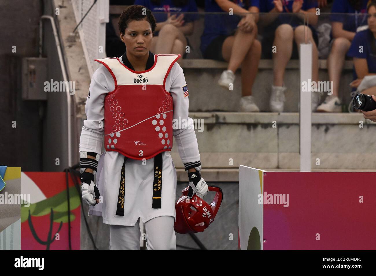 Jade JONES (GBR) vs Faith DILLON (USA) during Semi Finals round Women ...