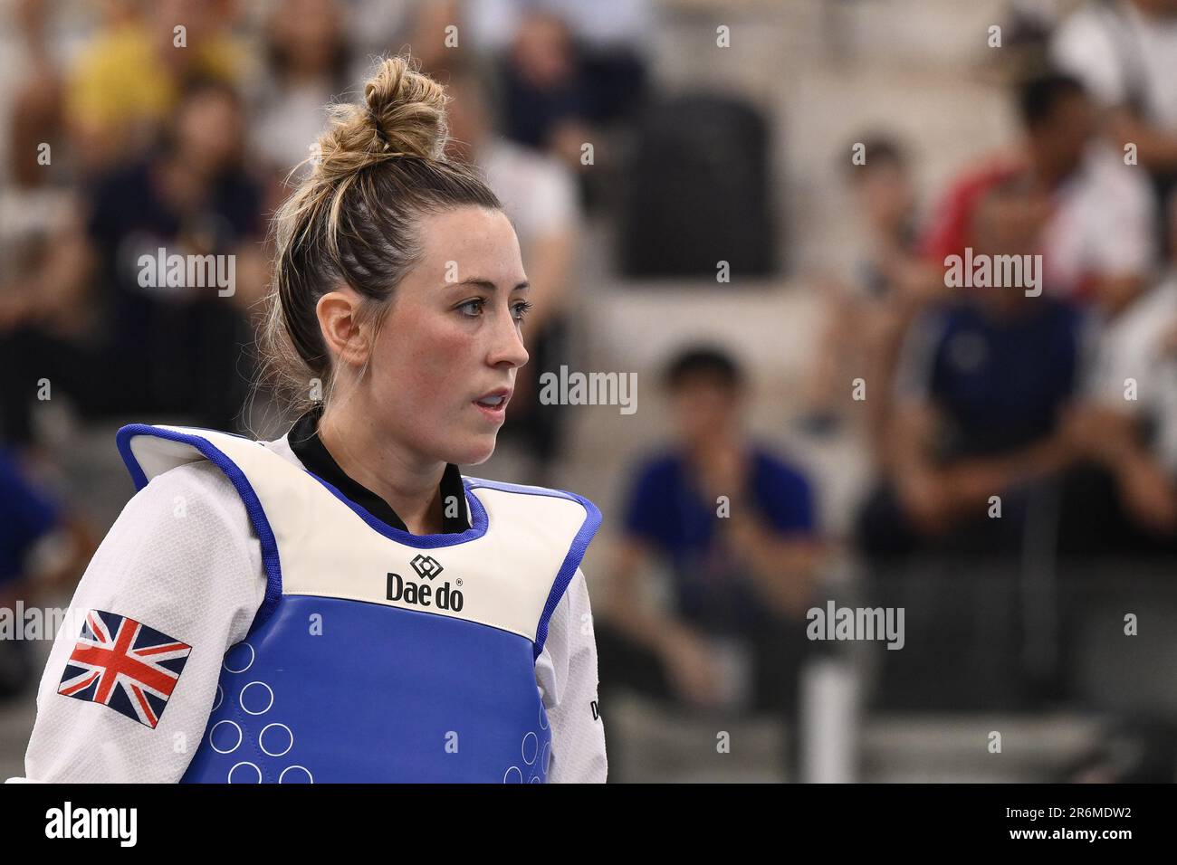 Jade JONES (GBR) vs Faith DILLON (USA) during Semi Finals round Women ...