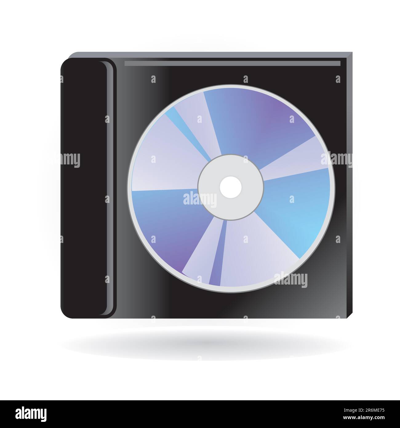 cd in a box Stock Vector Image & Art - Alamy