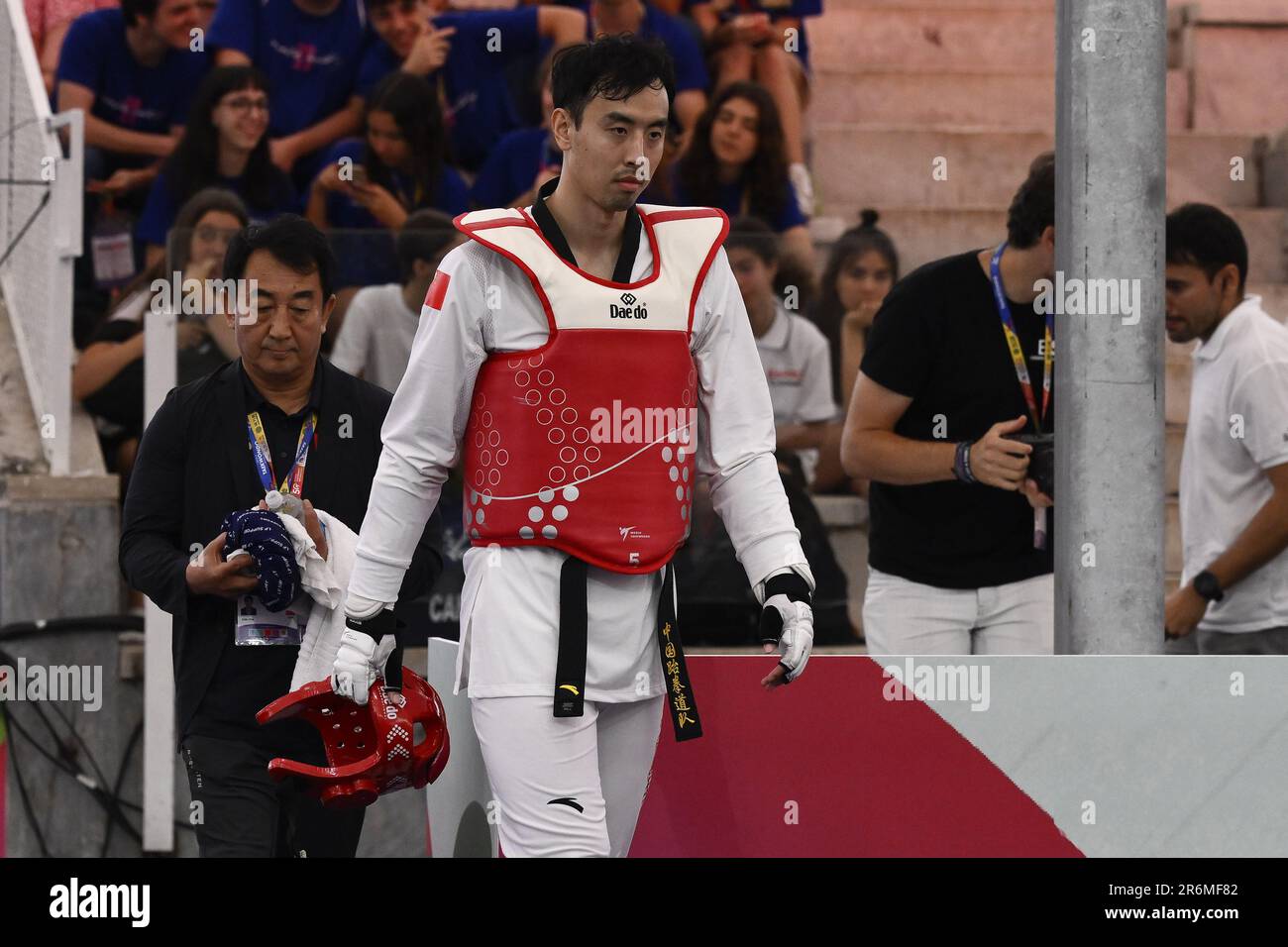 Caden CUNNINGHAM (GBR) vs Zhaoxiang SONG (CHN) during Semi Finals round ...