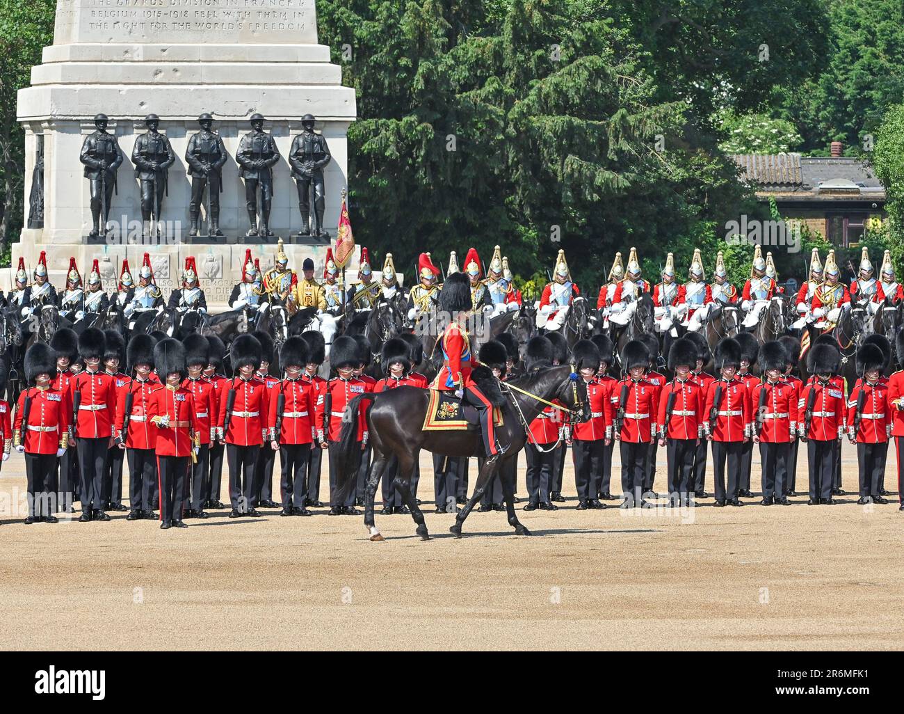Horse Guards Parade, London, UK on June 10 2023. HRH Prince William ...