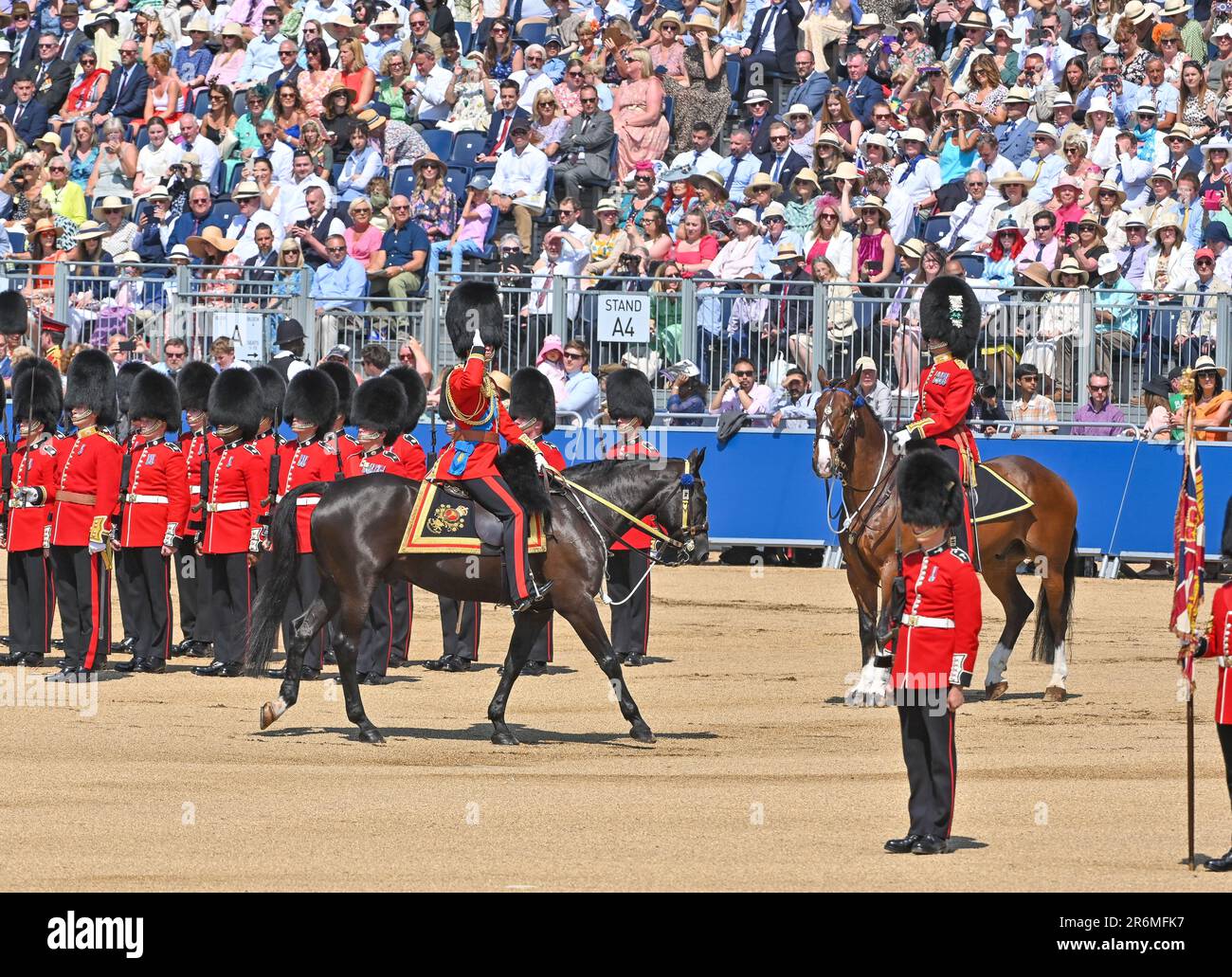 Horse Guards Parade, London, UK on June 10 2023. HRH Prince William ...