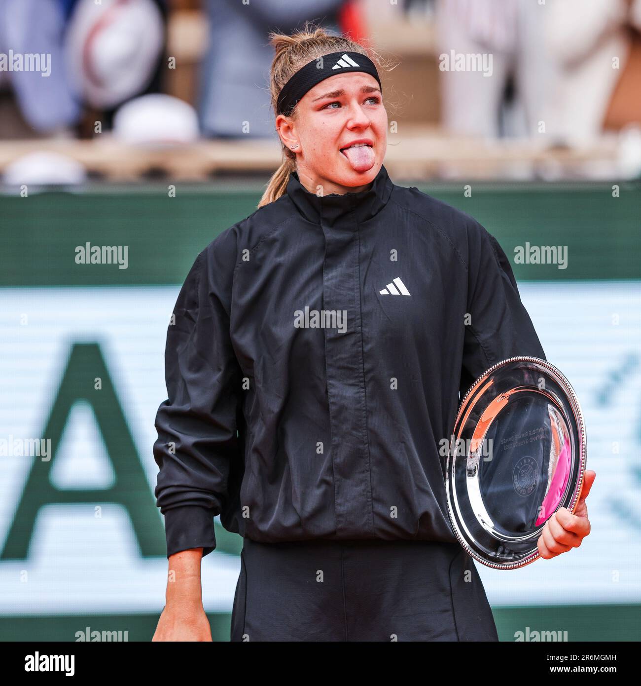 Paris, France. 10th June, 2023. Tennis player Karolina Muchova (CZE) at ...