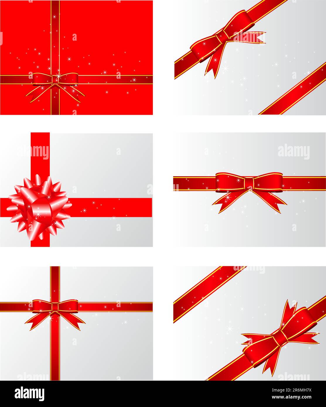 Vector gift bows set Stock Vector Image & Art - Alamy