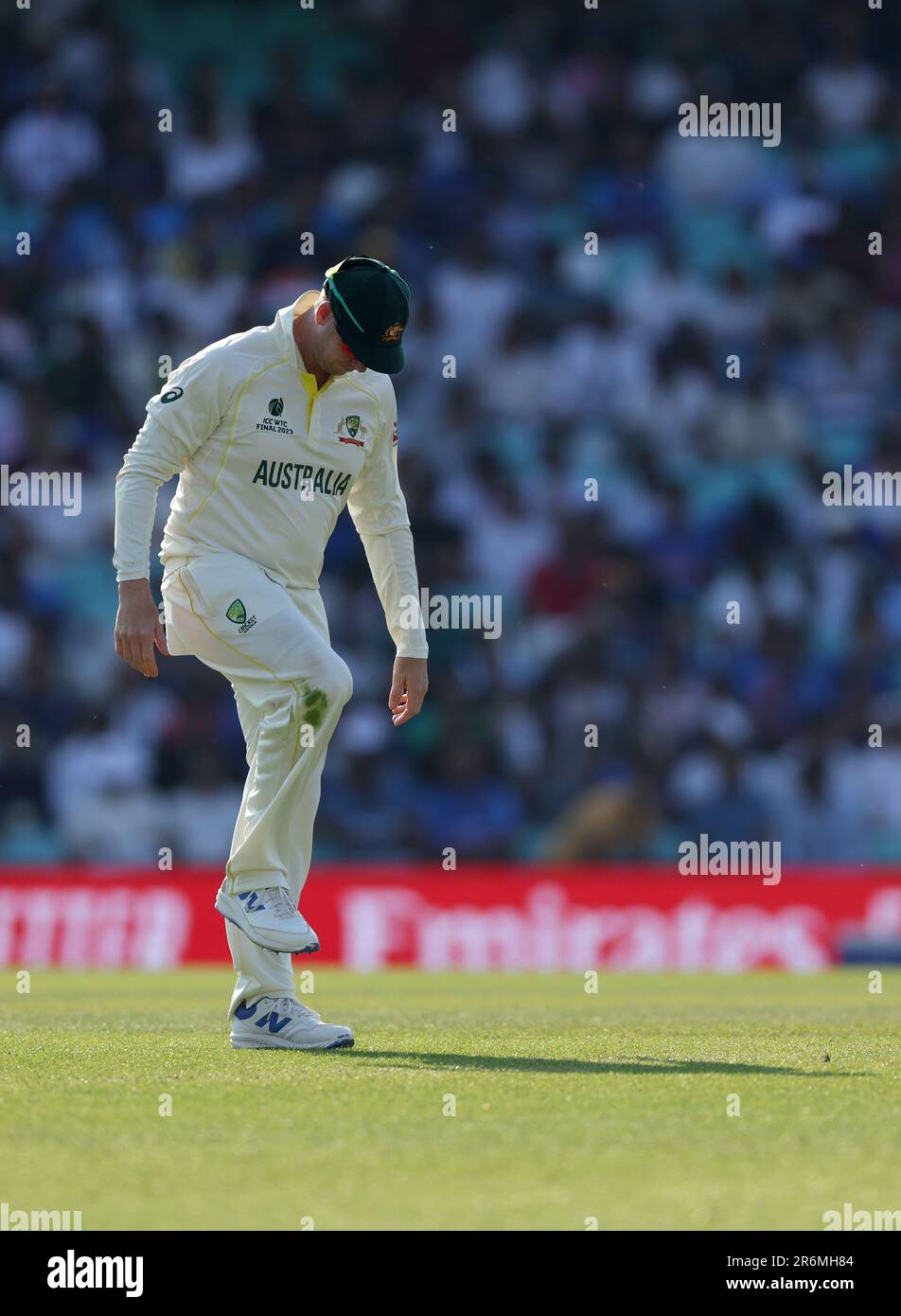 Australia's Steven Smith during day four of the ICC World Test ...