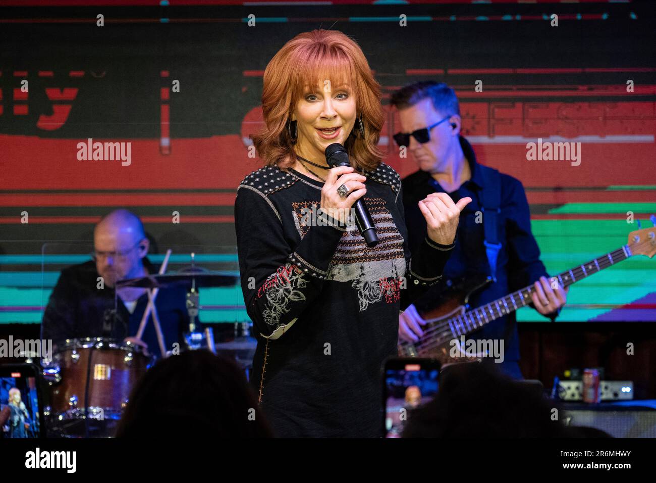 Reba McEntire performs during the 2023 CMA Fest on Friday, June 9, 2023 ...