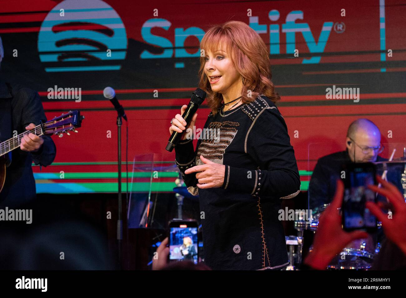 Reba McEntire performs during the 2023 CMA Fest on Friday, June 9, 2023 ...