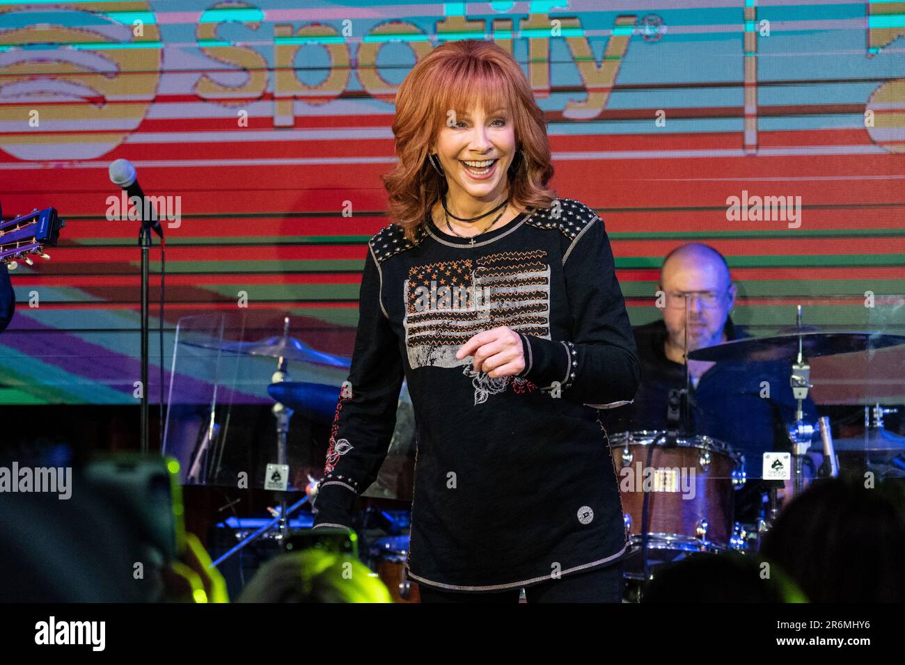 Reba McEntire performs during the 2023 CMA Fest on Friday, June 9, 2023 ...