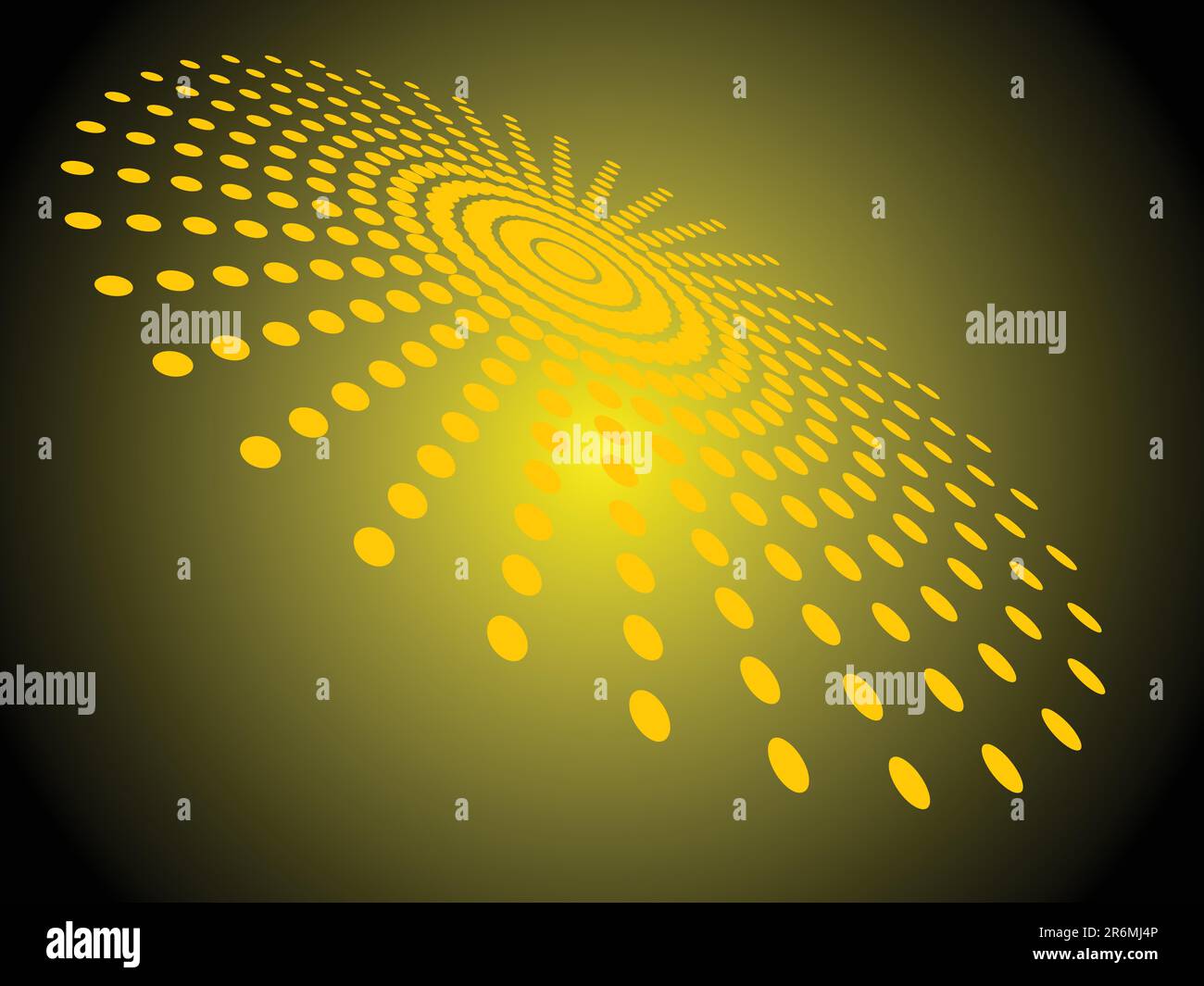 Dynamic pattern of yellow dots hi-res stock photography and images - Alamy