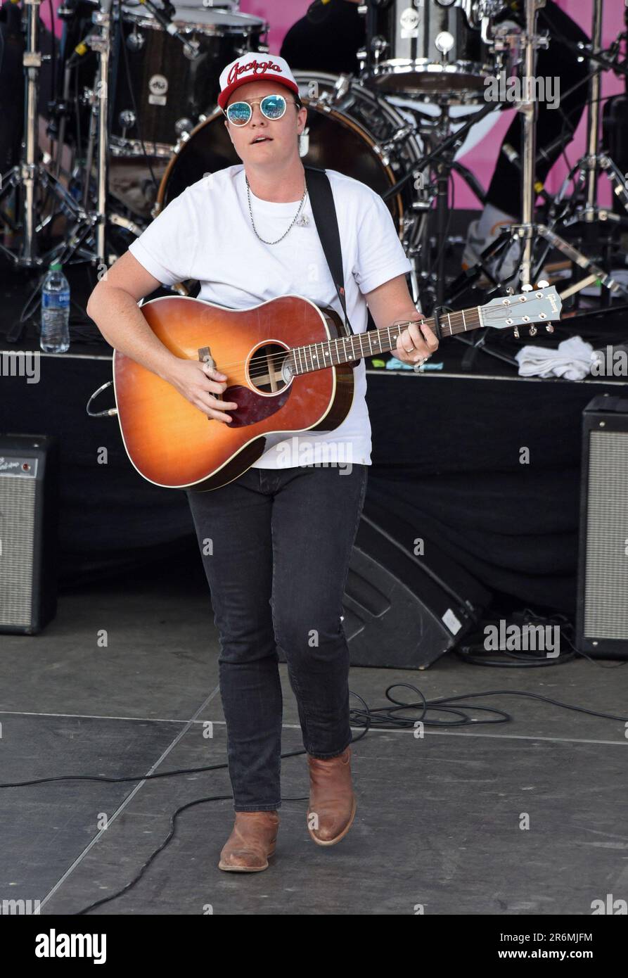 Nashville, TN, USA. 8th June, 2023. Lily Rose on stage for CMA Fest ...