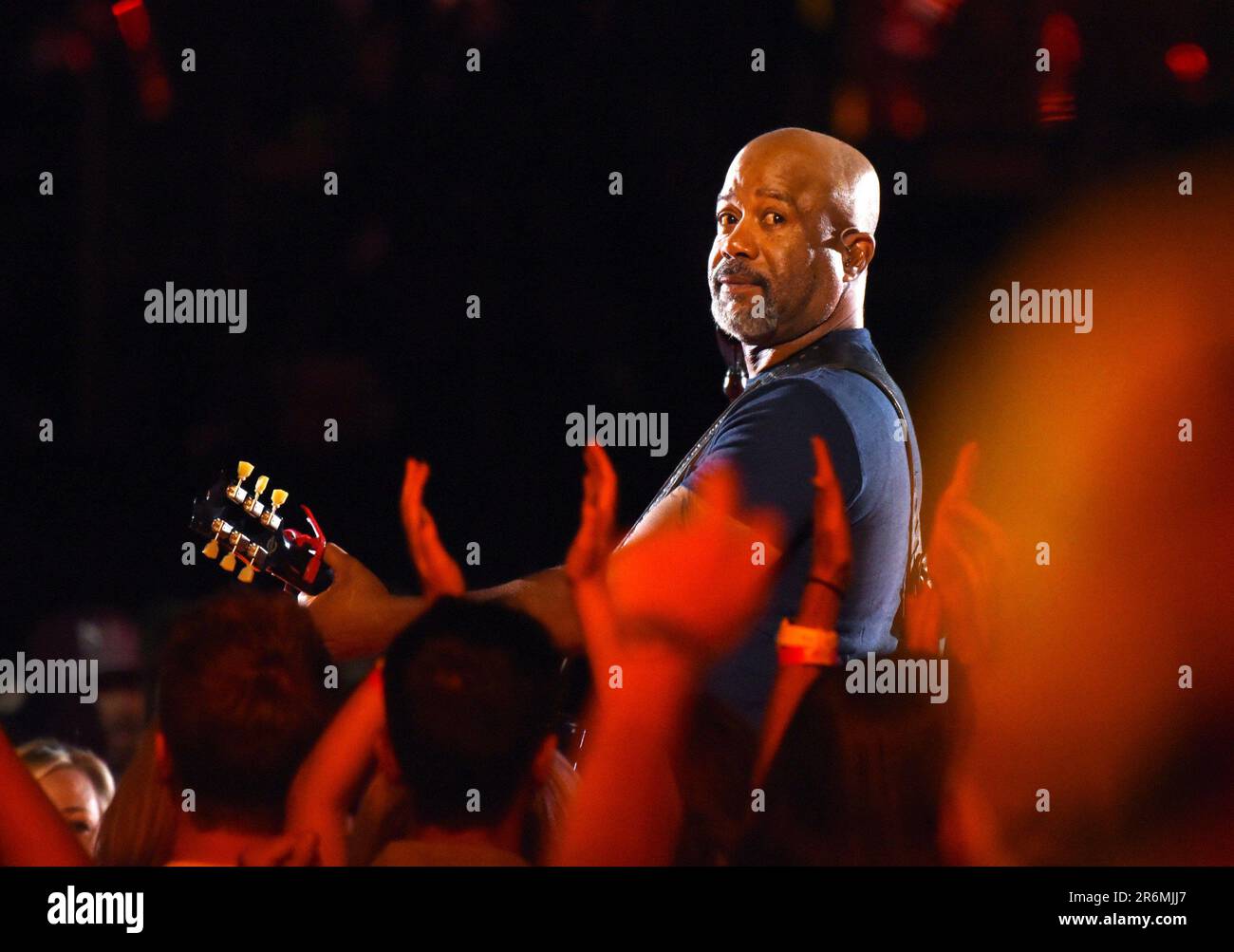 Nashville, TN, USA. 8th June, 2023. Darius Rucker on stage for CMA Fest ...