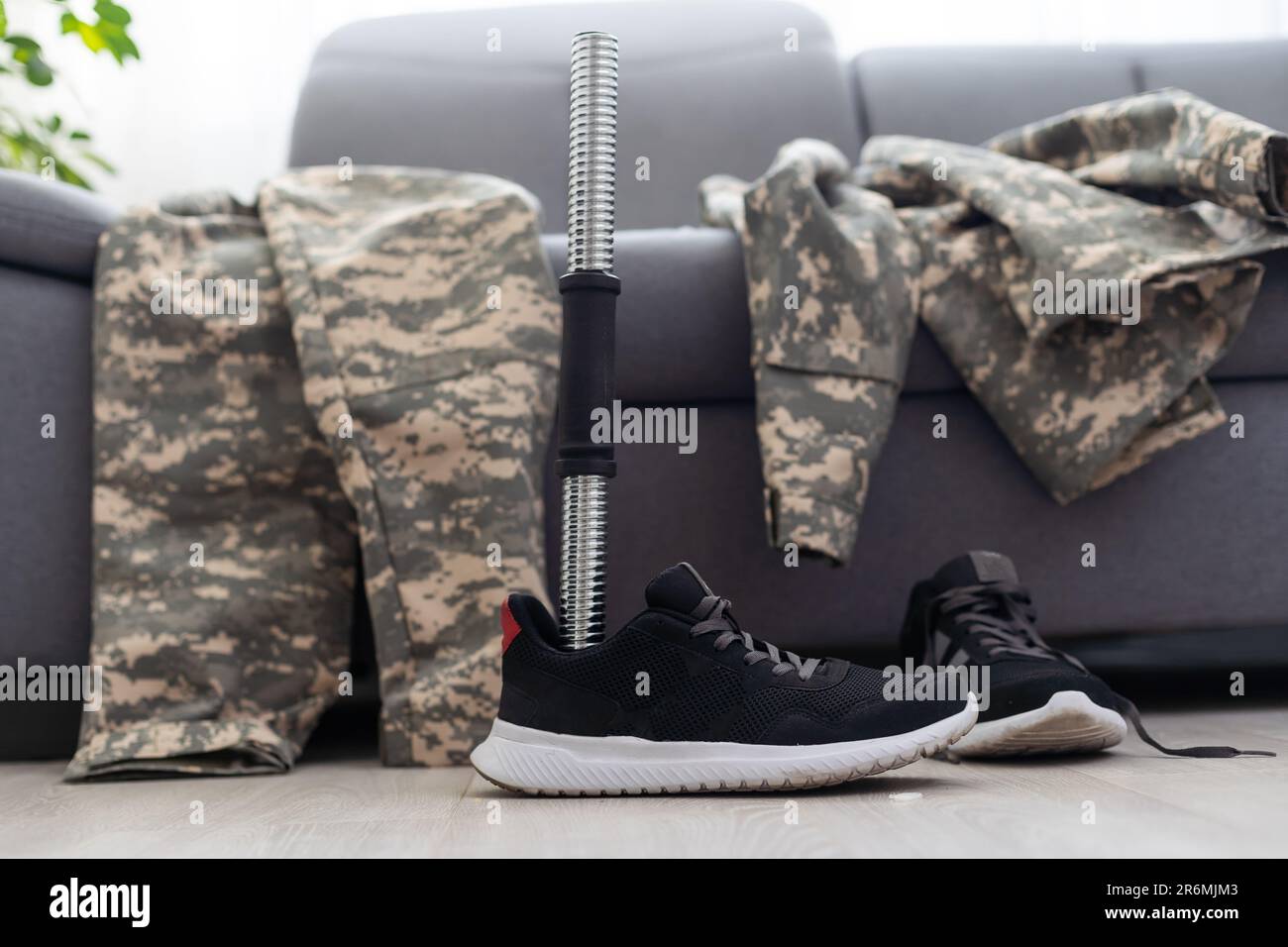 soldier after leg amputation is rehabilitated and recovers thanks to ...