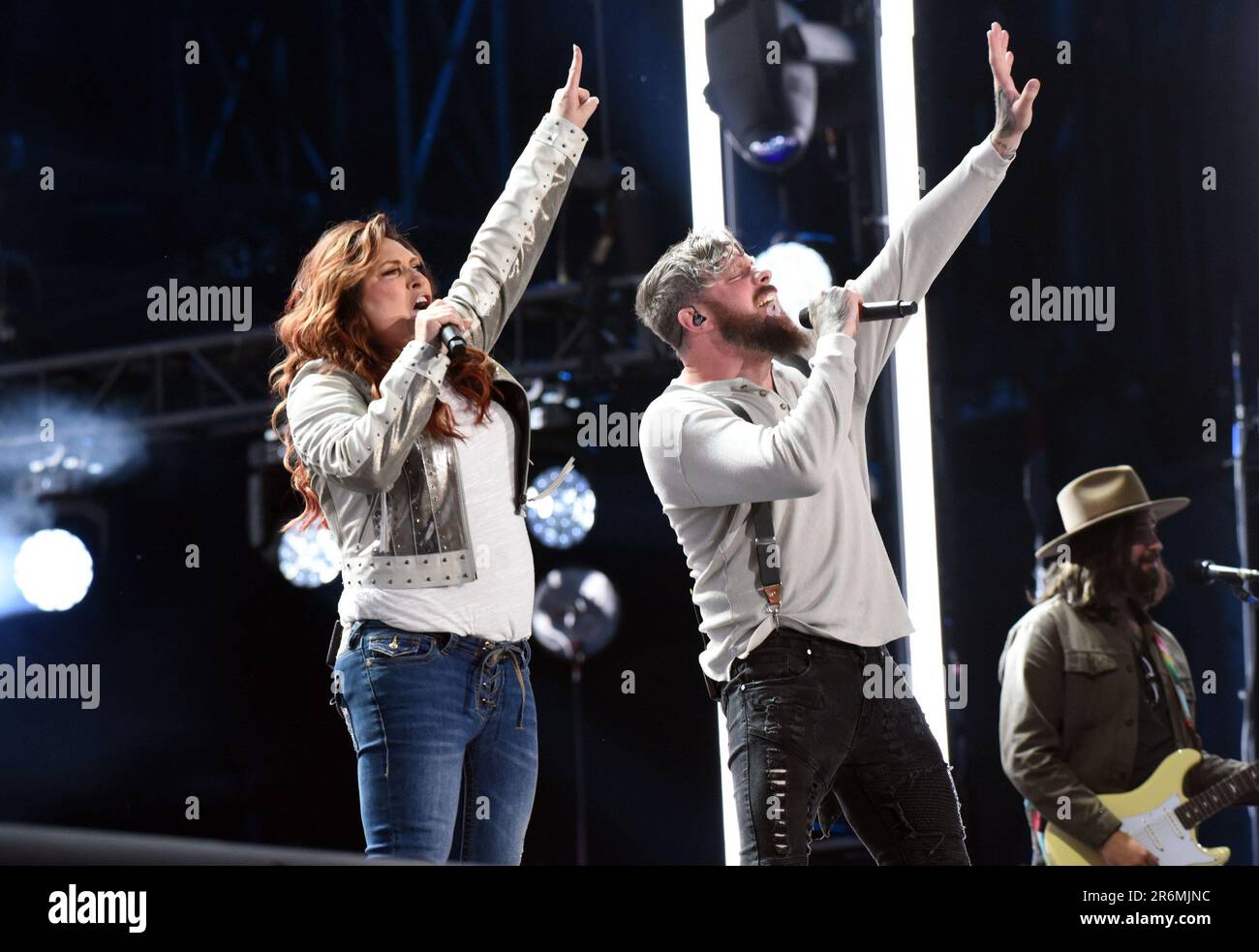 Nashville, TN, USA. 8th June, 2023. Jo Dee Messina, Ben Fuller on stage for CMA Fest 2023 - THU ...