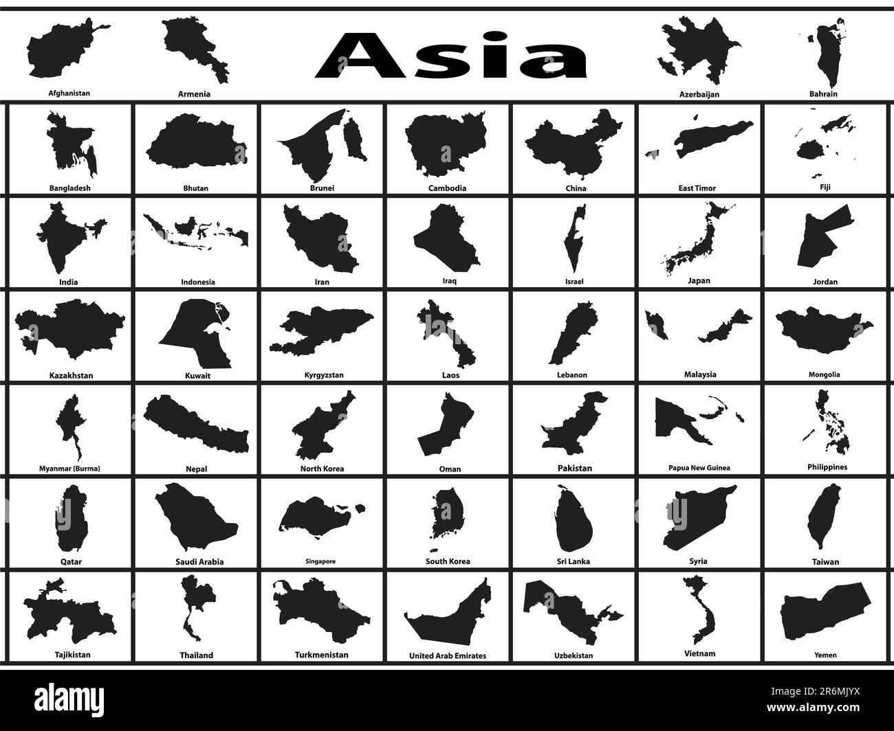 Nepal world map hi-res stock photography and images - Alamy