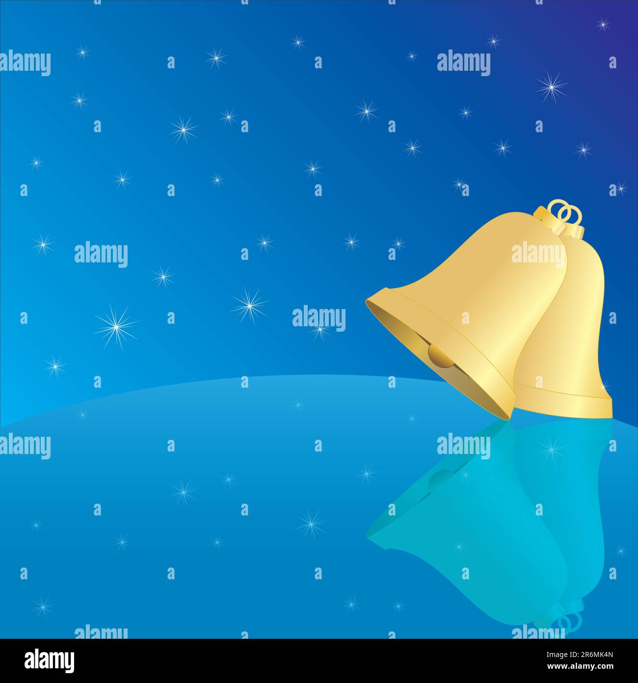 two bells for background Stock Vector Image & Art - Alamy