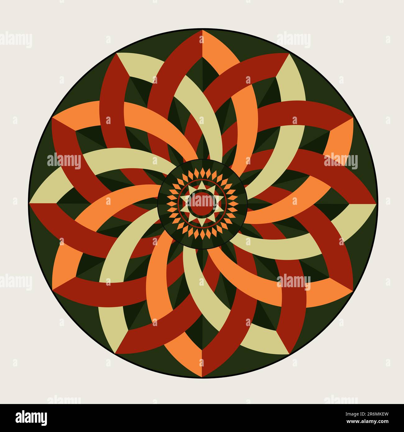 Geometric motive hi-res stock photography and images - Alamy