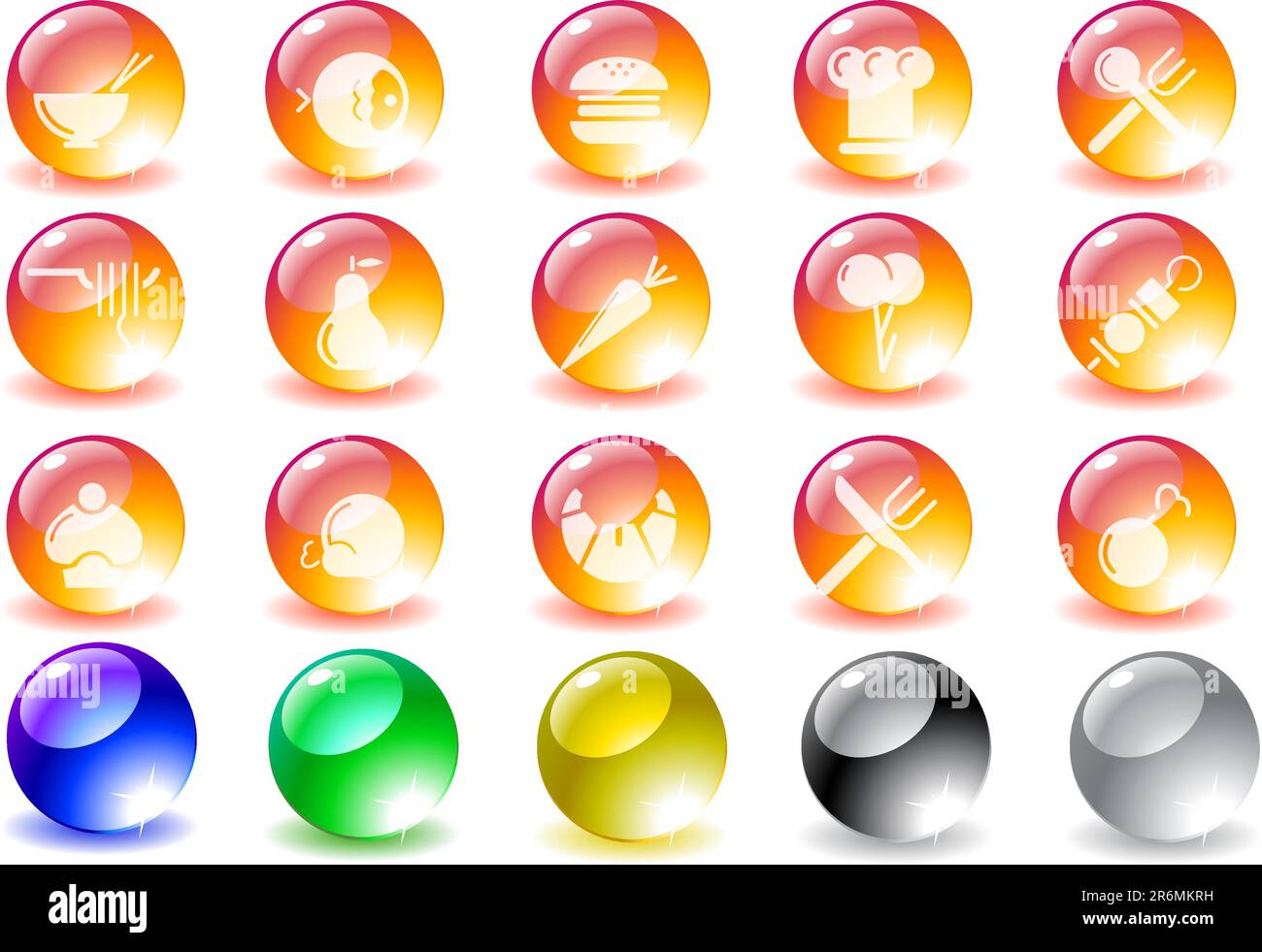 Food & Restaurant icons Stock Vector Image & Art - Alamy
