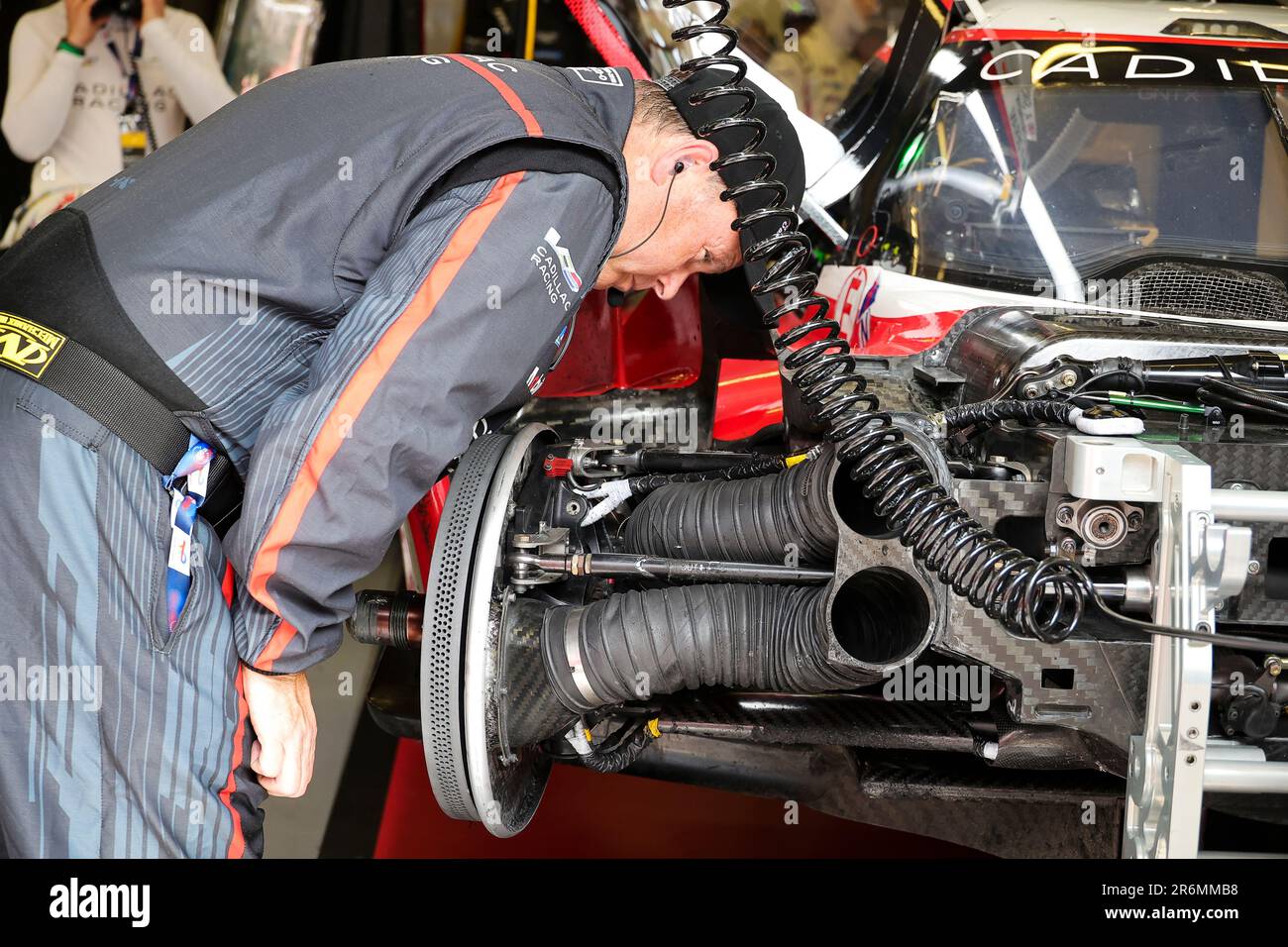 Le Mans, France. 10th June, 2023. mechanic, mecanicien 311 DERANI Luis ...