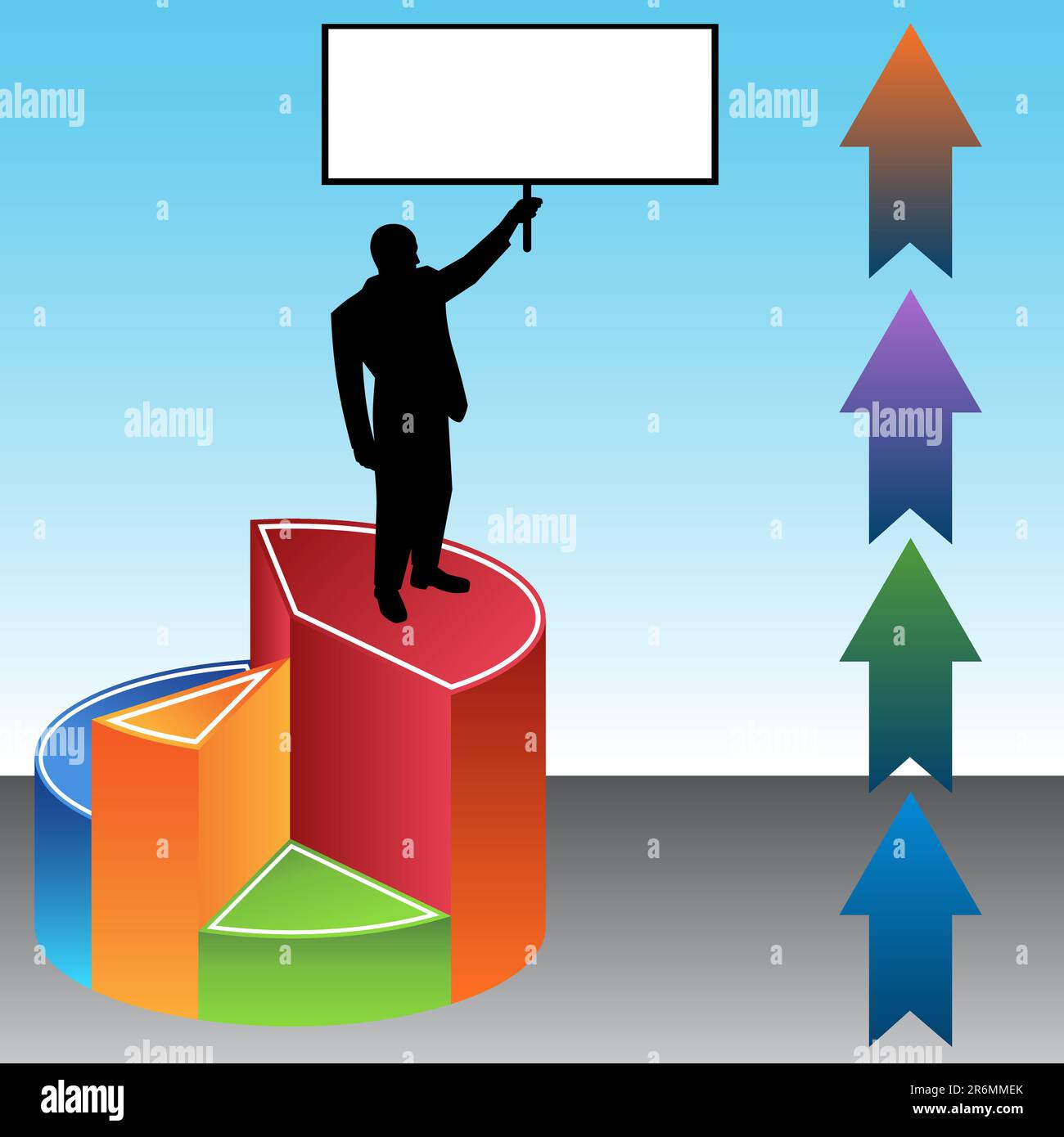 Leader hold Stock Vector Images - Alamy