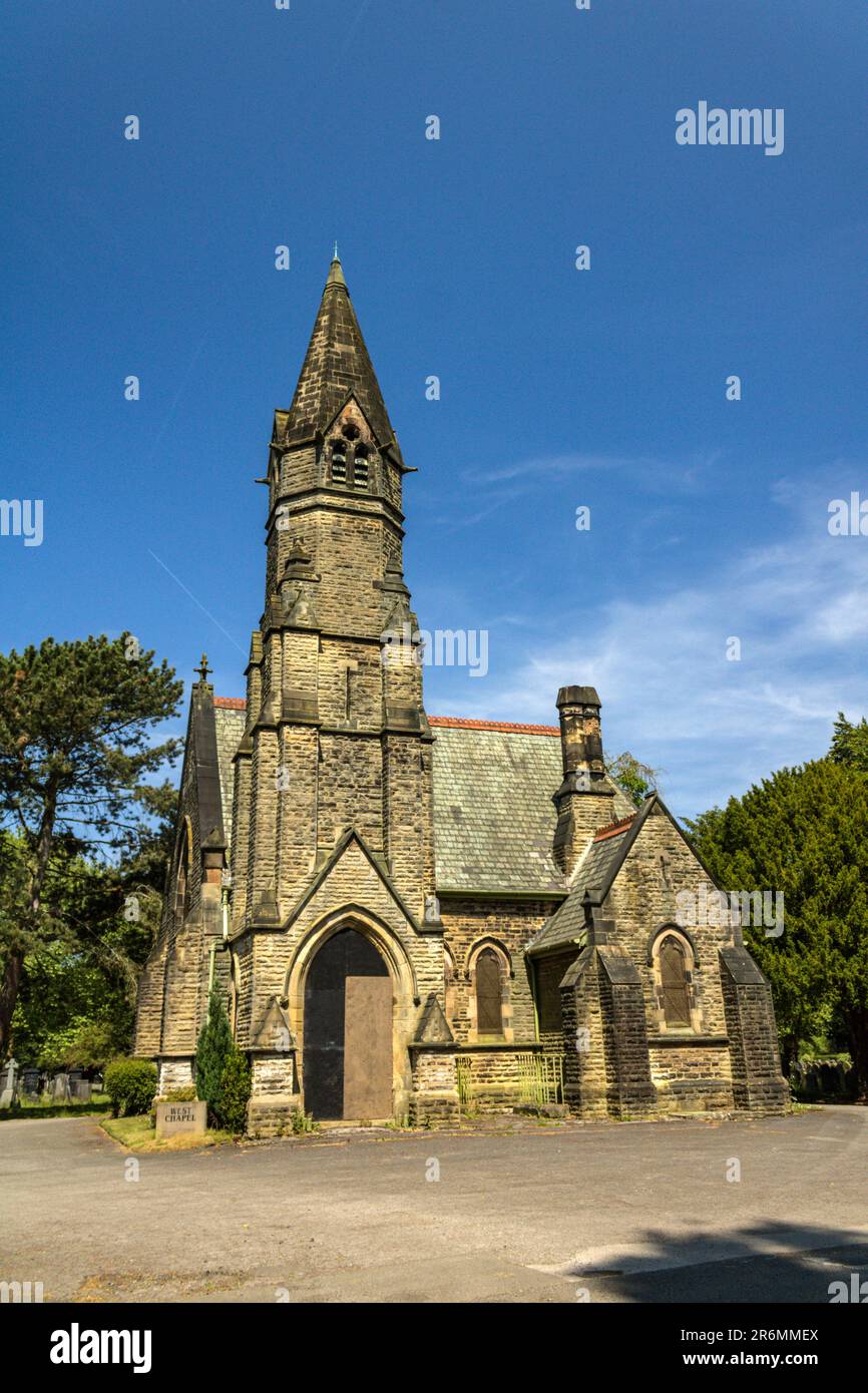 West Chapel. Southern Cemetery, Manchester Stock Photo - Alamy