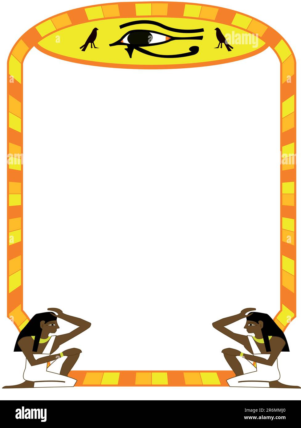 Eastern style frame Stock Vector Images - Alamy