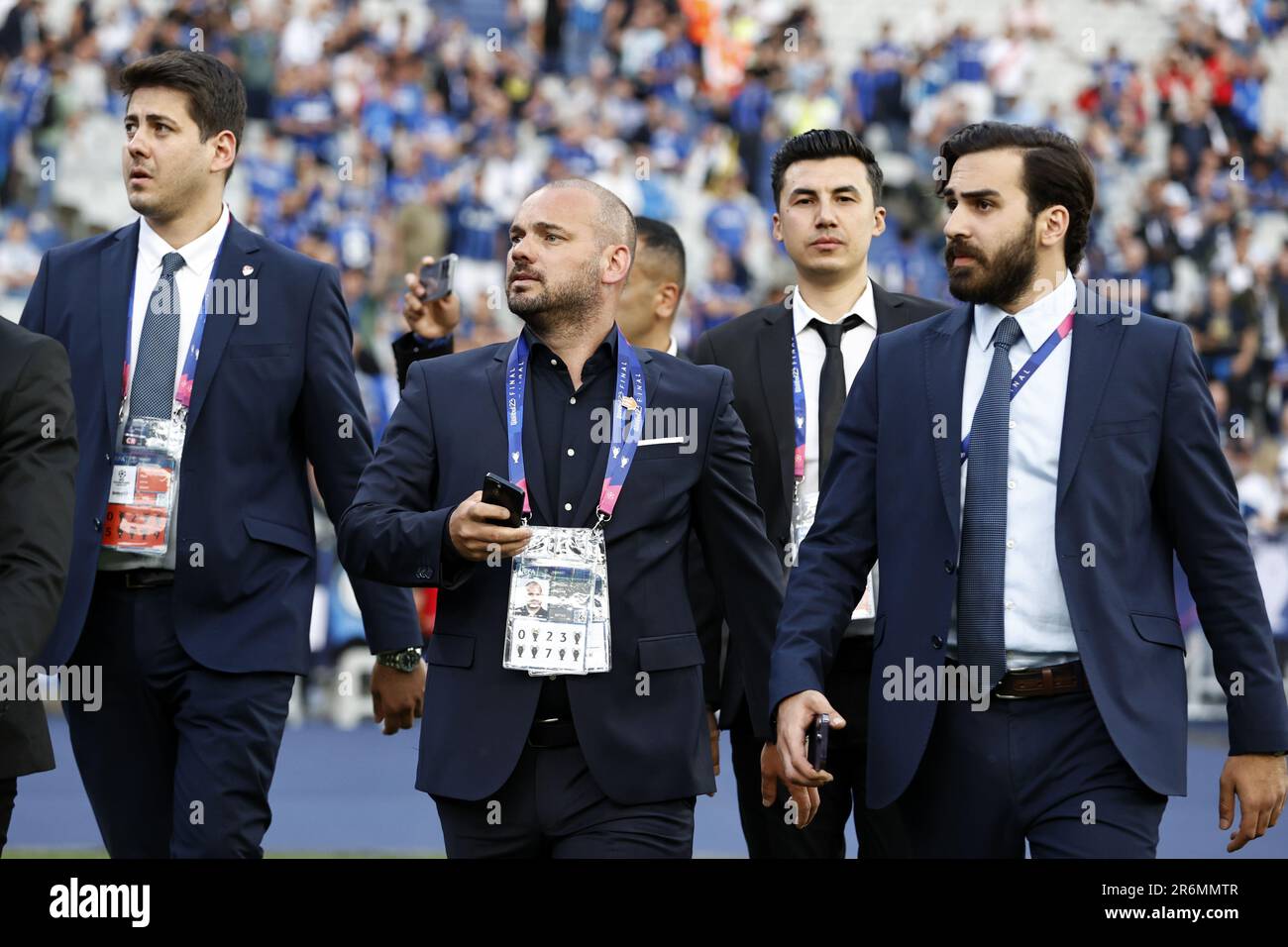 ISTANBUL - Former Inter Milan player Wesley Sneijder receives a warm ...