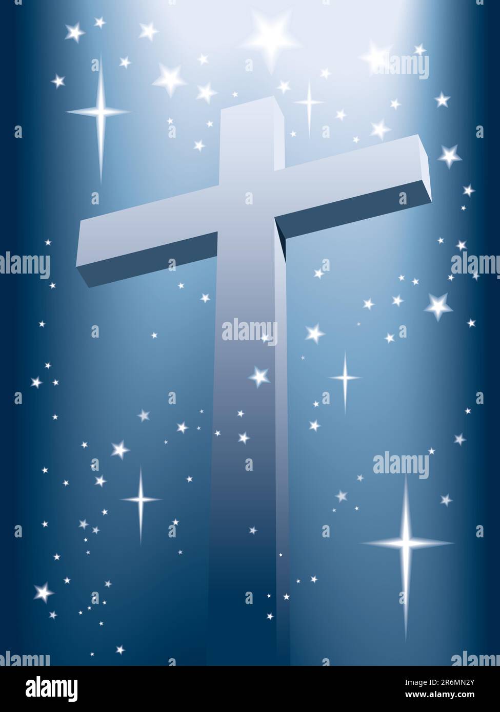 Crucifix silhouette Stock Vector Images - Alamy