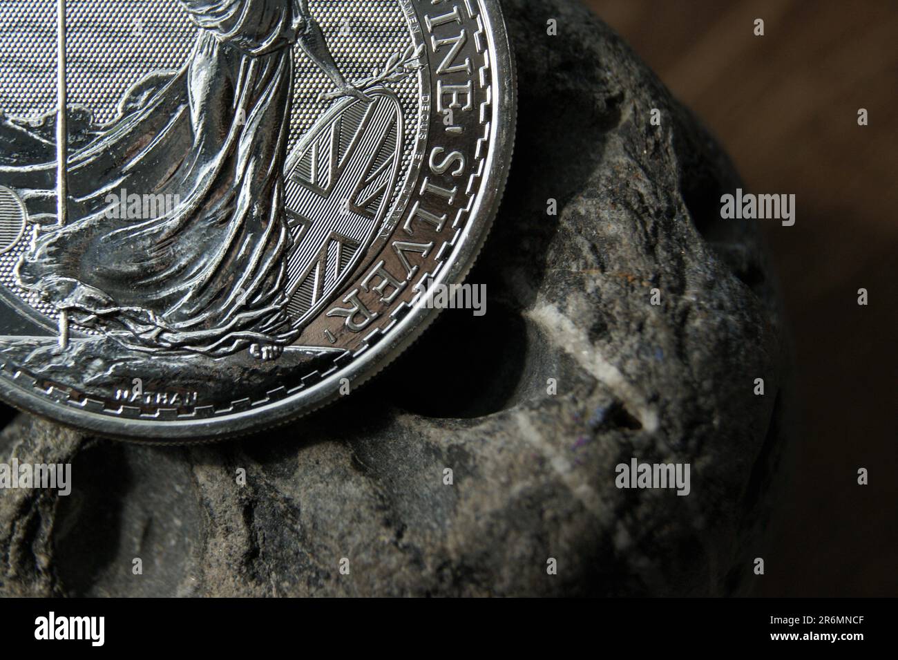 2 Pounds Britania 1 oz Fine silver coin 2021. A coin of the United ...