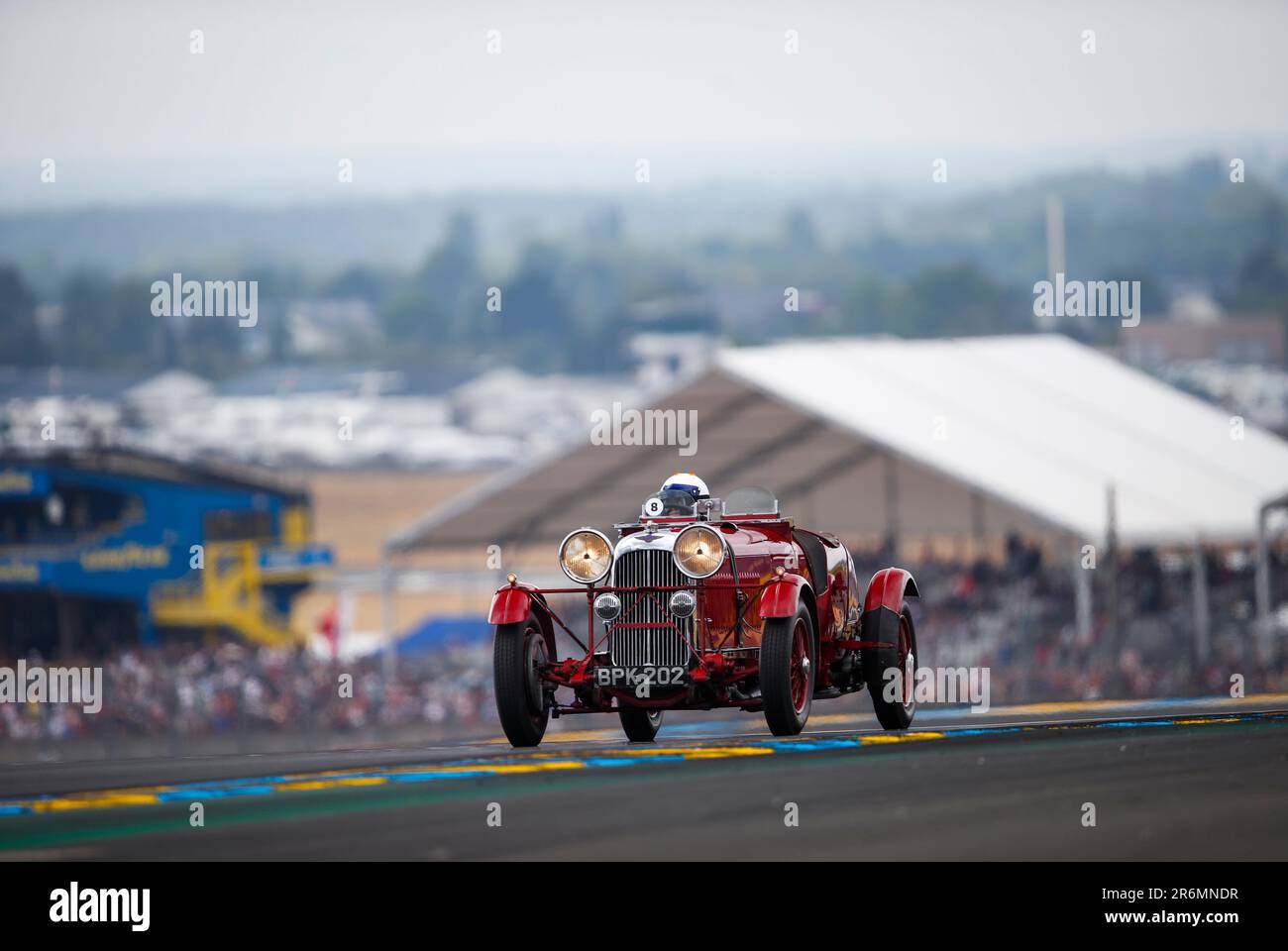 Le Mans, France. 10th June, 2023. Lagonda M45R Rapide driven by Johnny ...
