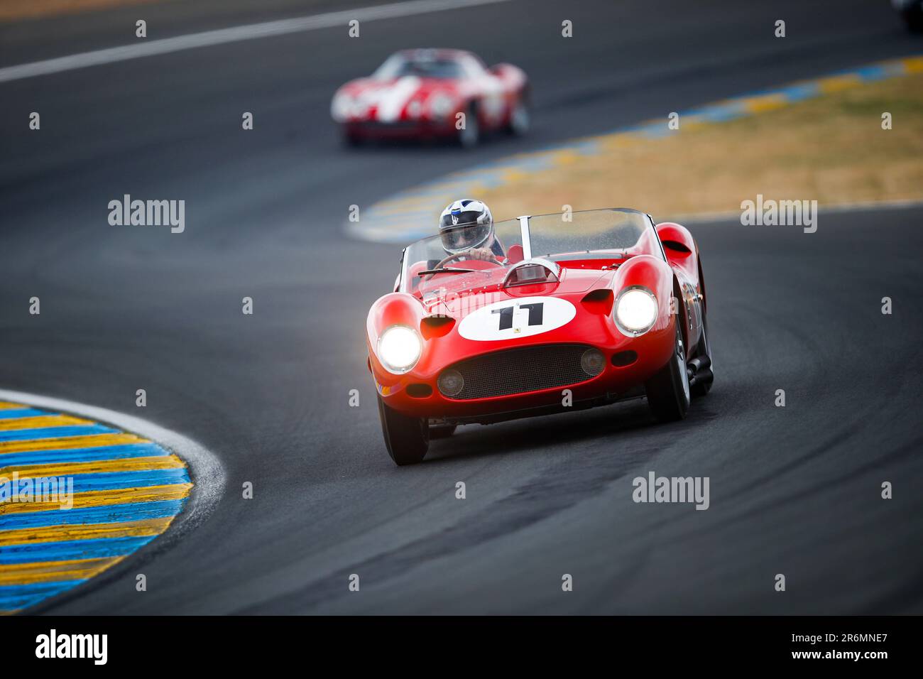 Le Mans, France. 10th June, 2023. Ferrari 166M driven bt Peter Mitchell ...
