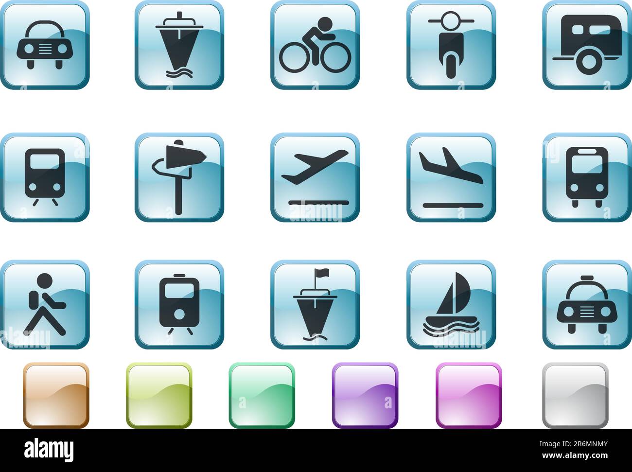 Transportation and Vehicle icons Stock Vector Image & Art - Alamy