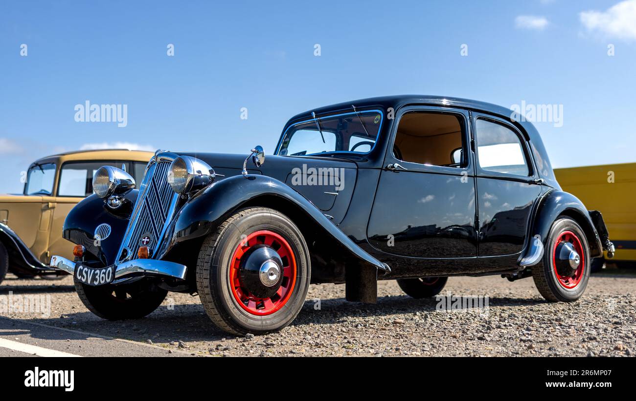 1936 Citroen Traction Avant 7C, on display at the Shuttleworth Around ...
