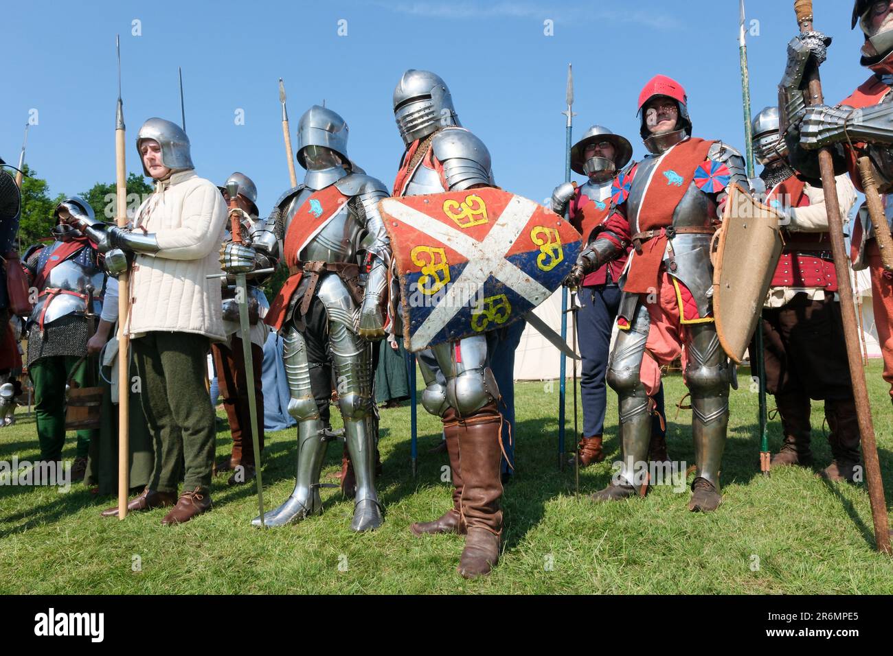 Barnet, London, UK. 10th June 2023. The Barnet Medieval Festival, with ...