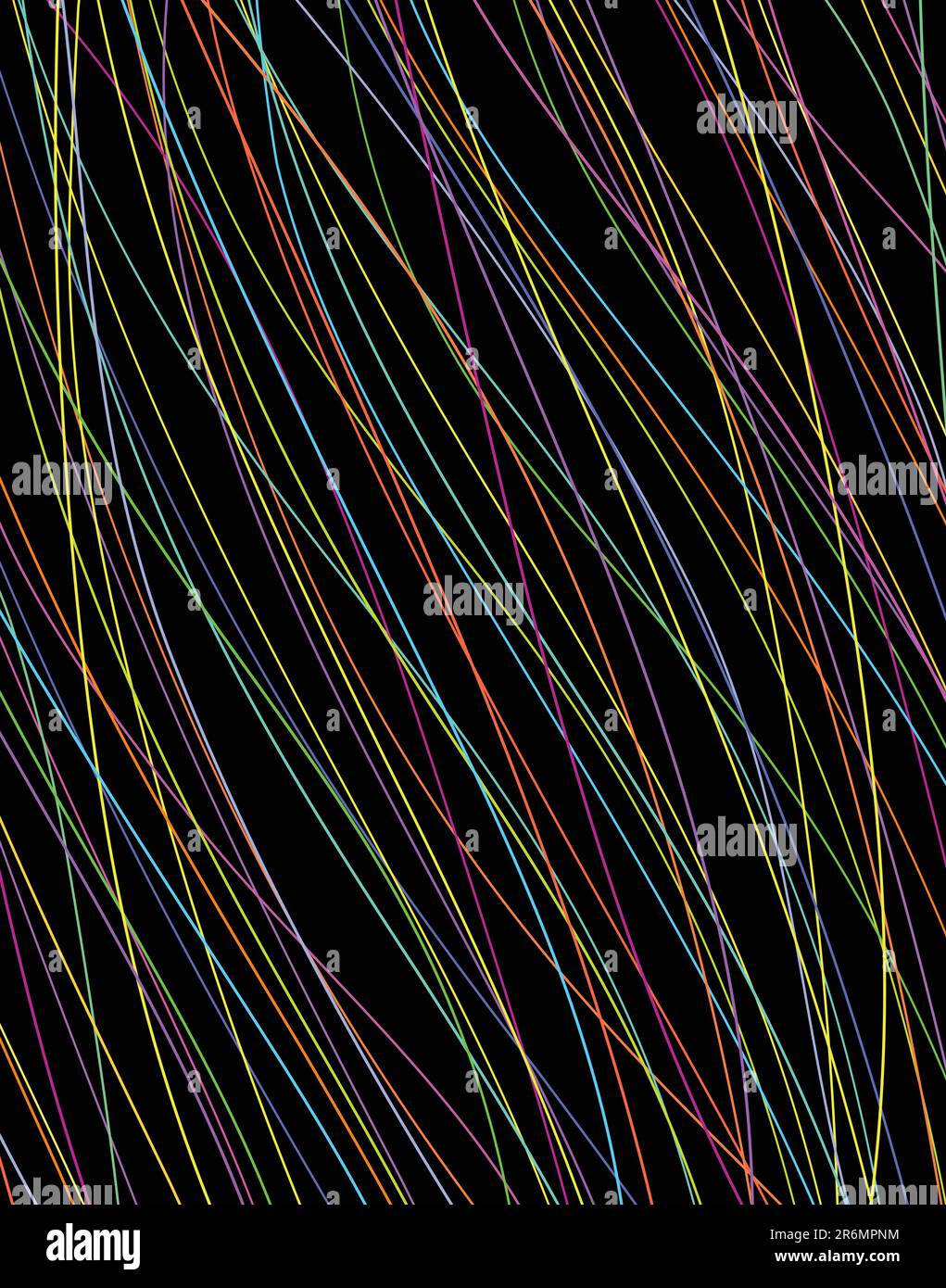 Abstract editable vector background design of thin colorful lines Stock ...
