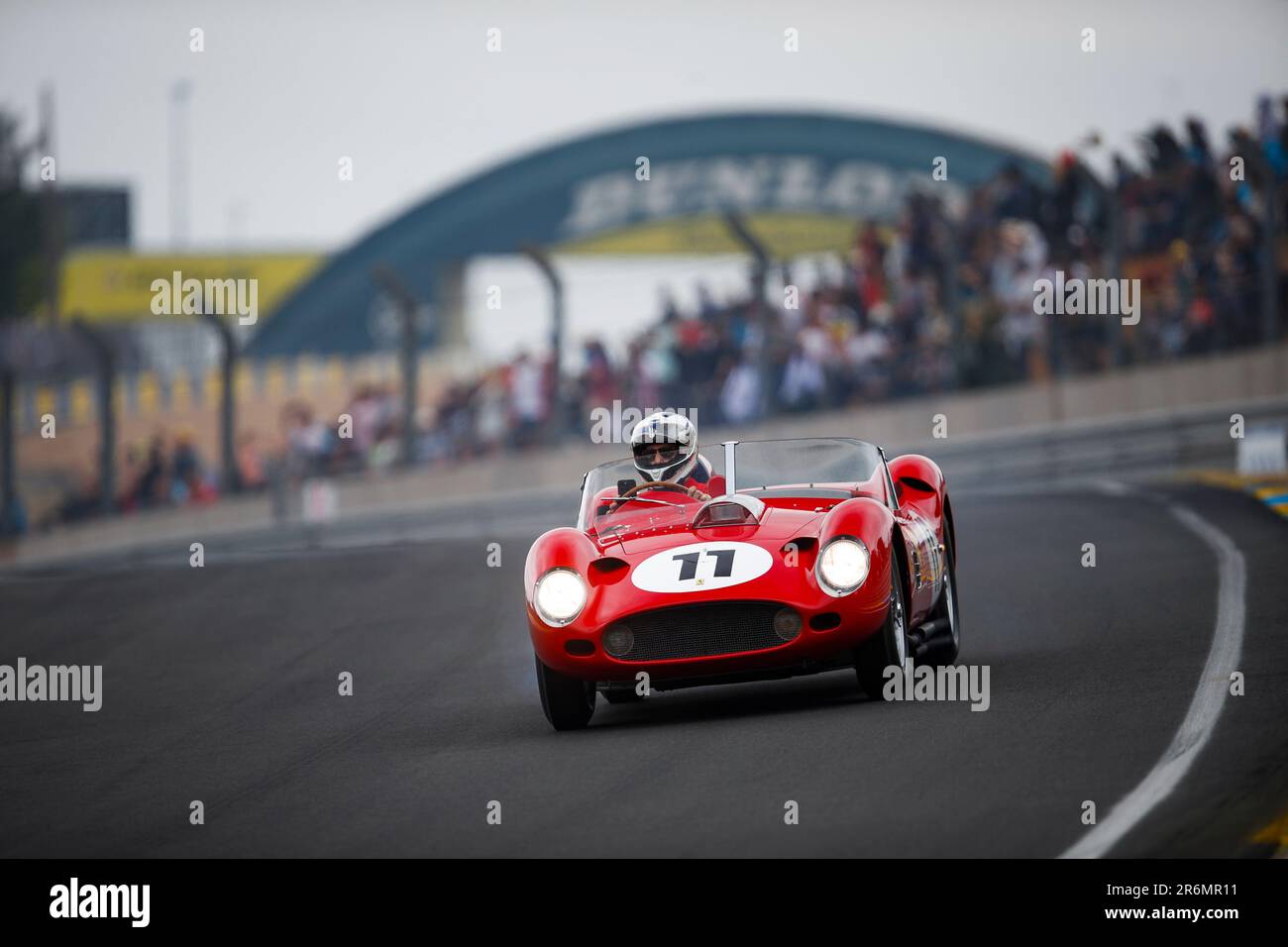 Le Mans, France. 10th June, 2023. Ferrari 166M driven bt Peter Mitchell ...