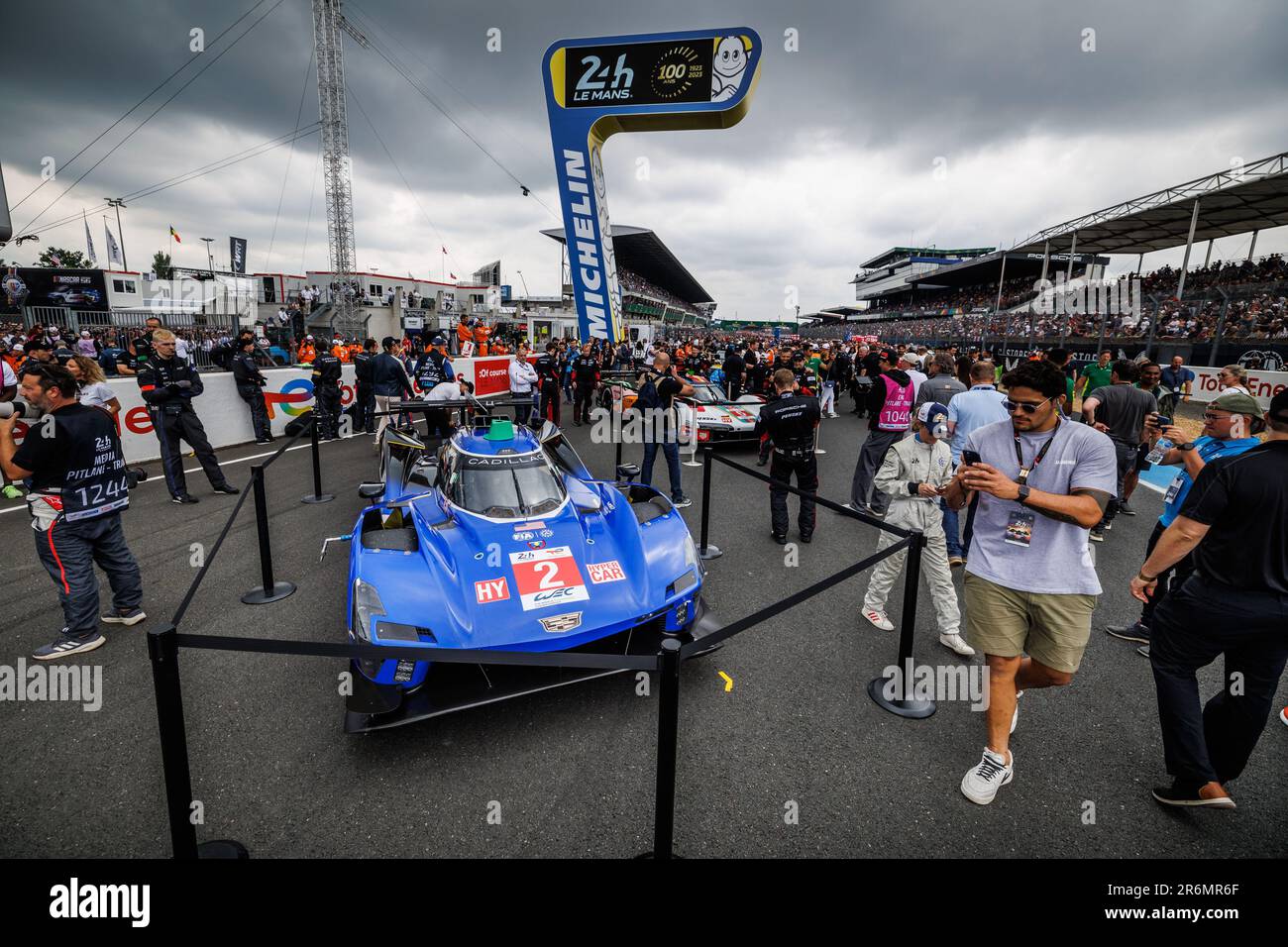 Le Mans, France. 10th June, 2023. 02 BAMBER Earl (nzl), LYNN Alex (gbr ...