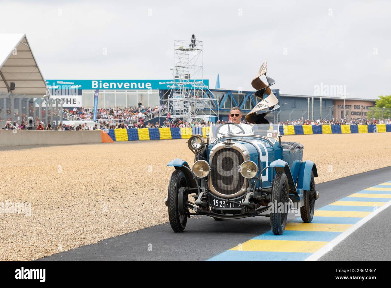 Le Mans, France. 10th June, 2023. tom kristensen, Trophée du Centenaire ...