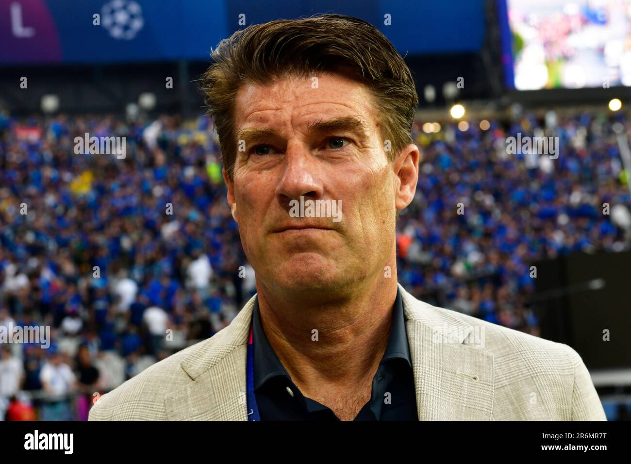 Istanbul, Turkey. 10th June, 2023. Former Danish footballer Michael ...