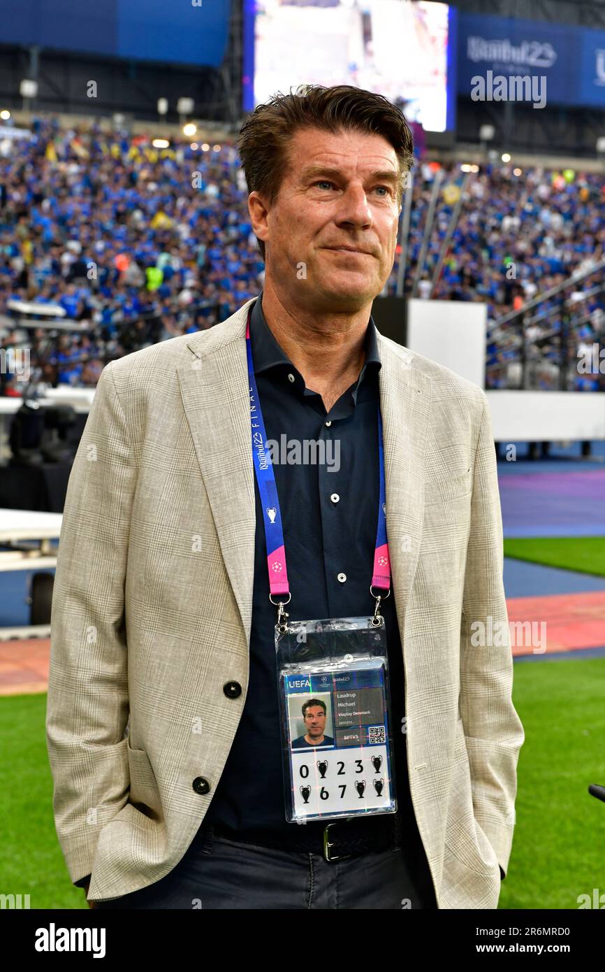 Istanbul, Turkey. 10th June, 2023. Former Danish footballer Michael ...