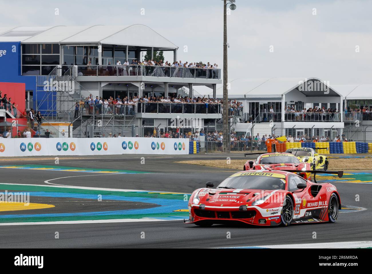 Le Mans, France. 10th June, 2023. 83 PEREZ COMPANC Luis (arg), WADOUX ...