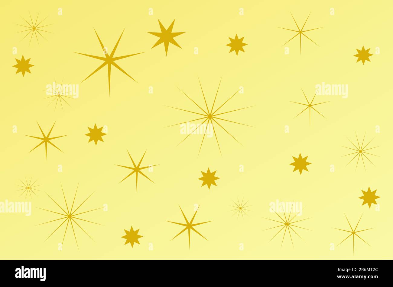 Golden Stars background - vector Stock Vector Image & Art - Alamy
