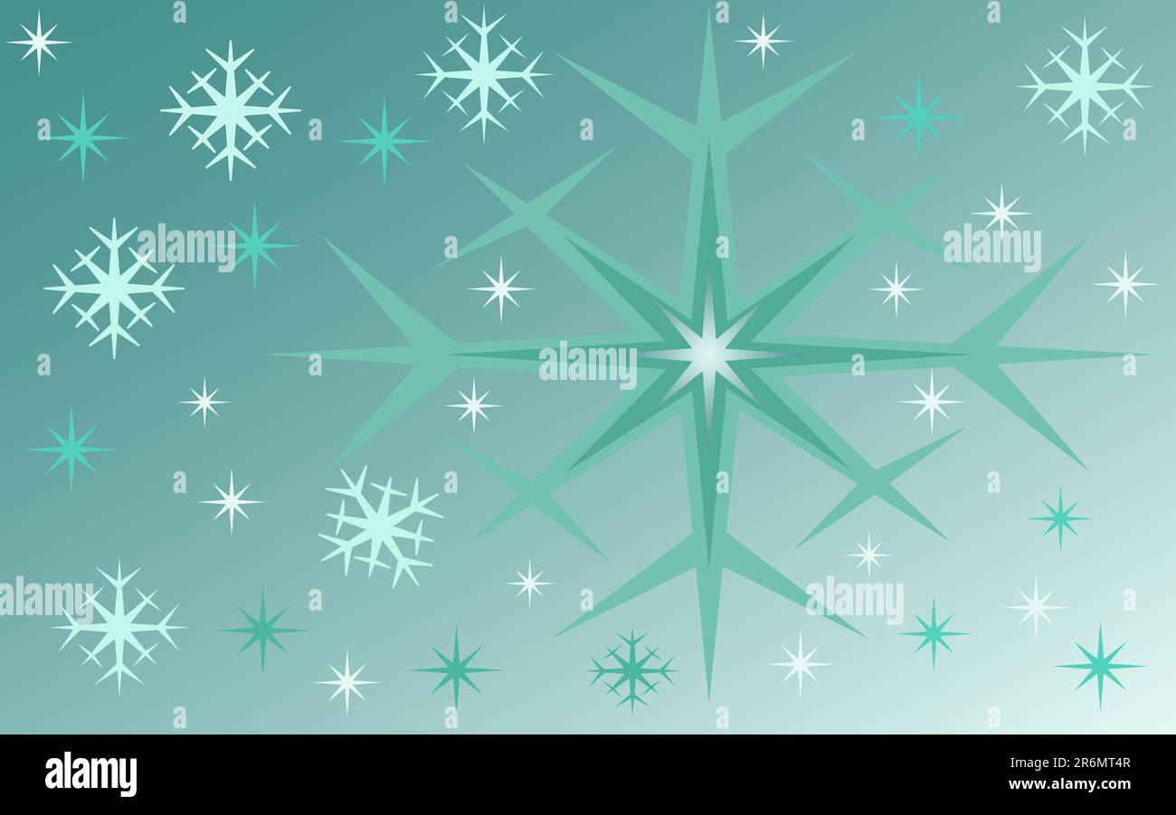 Snowflake background - vector Stock Vector Image & Art - Alamy