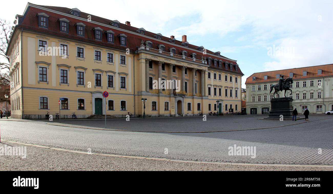 Democracy Square, with Fuerstenhaus, 18th-century princely palace ...